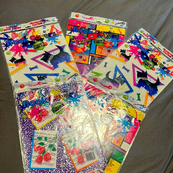 Lisa Frank | Other | 5 Lisa Frank Book Covers Vintage 989 | Poshmark